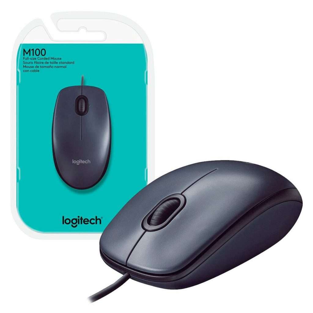 Logitech Mouse Alámbrico M100 - Movicenter Panama