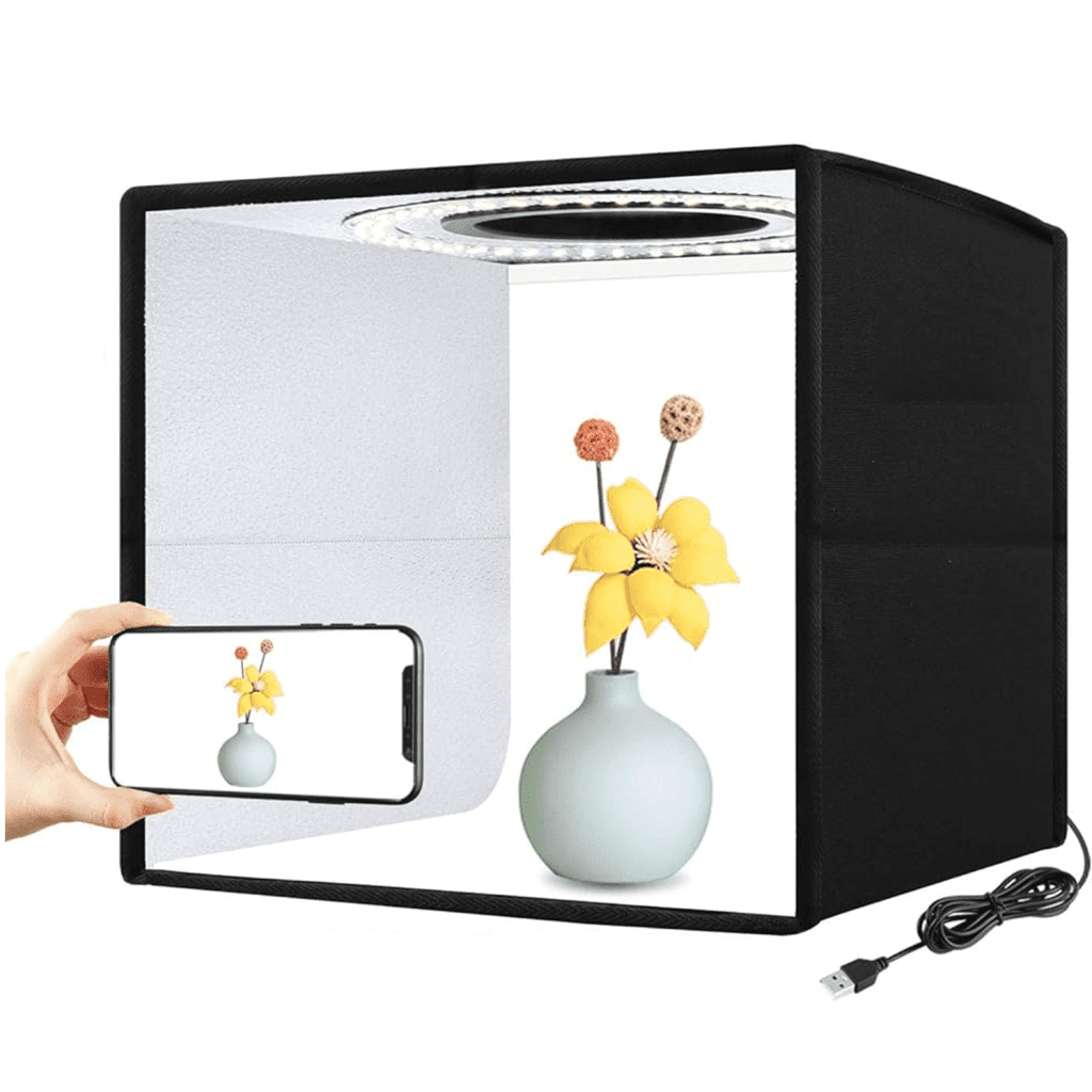 Caja de Luz LED para Fotografía 30cm - Movicenter Panama