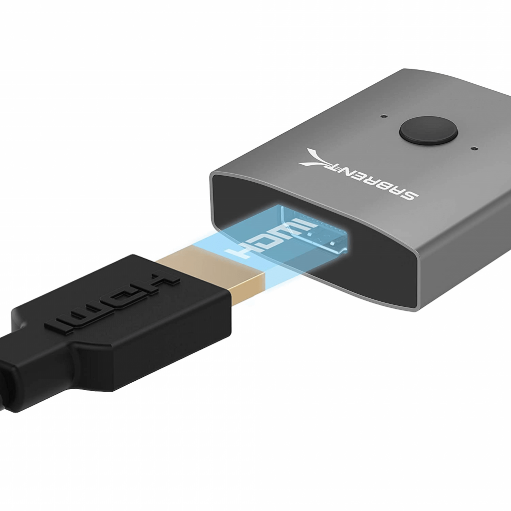 Splitter HDMI 2 Puertos 4K Sabrent - Movicenter Panama